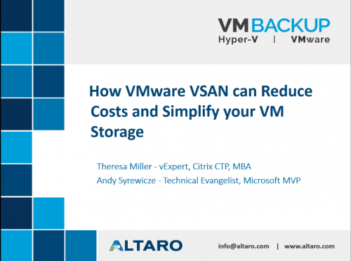 Reducing costs with and simplify VM storage with VMware VSAN – Blog by ... Reducing costs with and simplify VM storage with VMware VSAN – Blog by ...