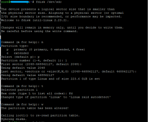 Setting up RAID1 disk array mirroring – Blog by Jay Mutkawoa (Nitin)
